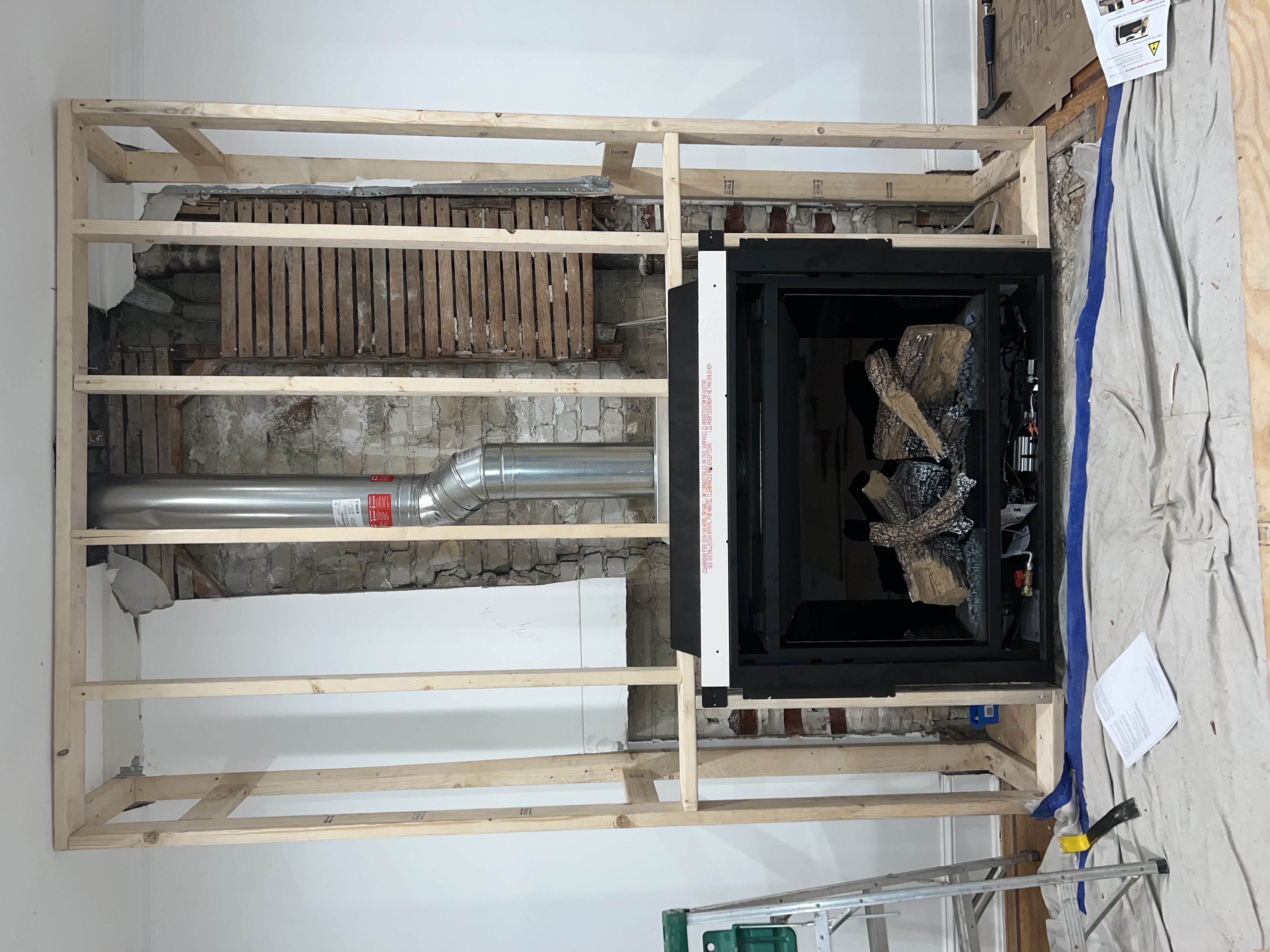 Gas Fireplace Installation Project Gallery - Chimney.com