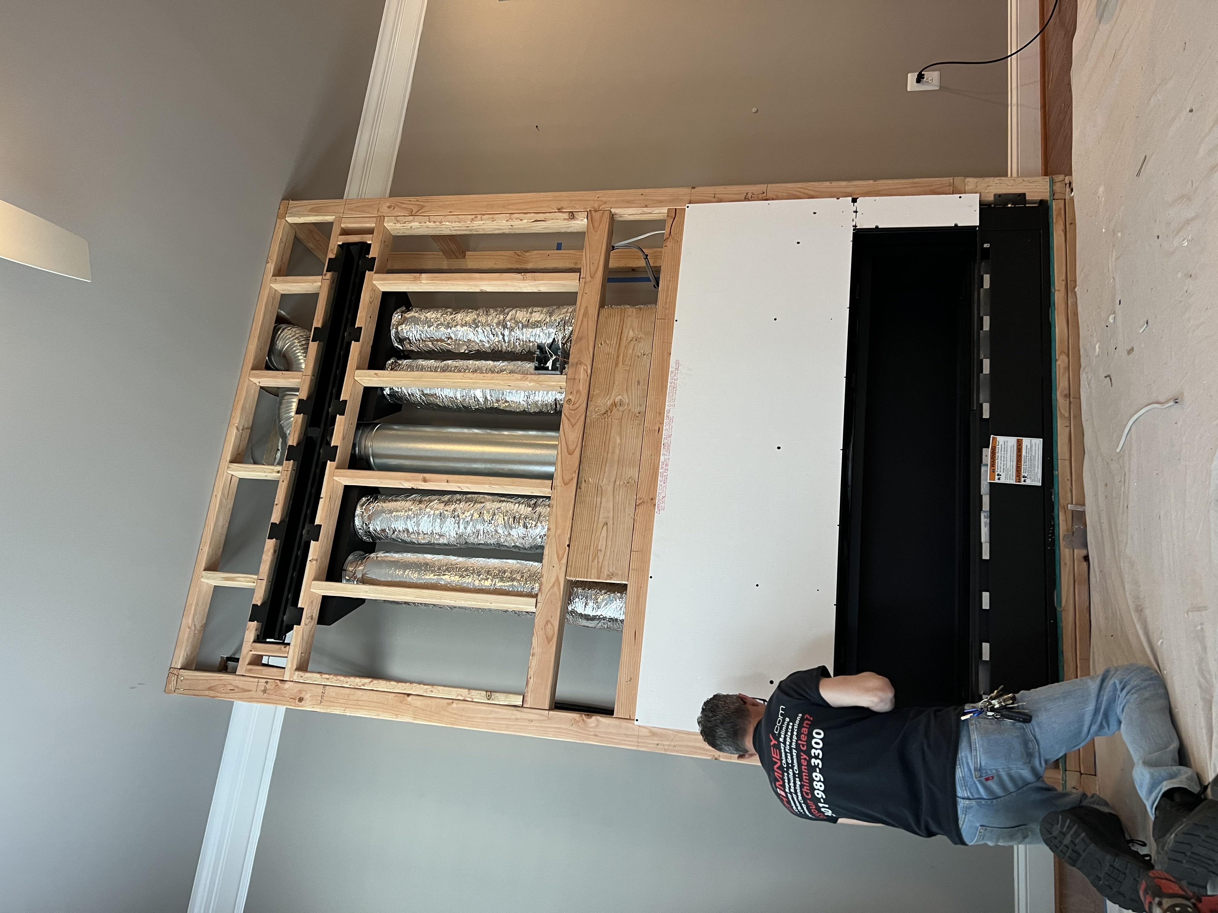 Gas Fireplace Installation Project Gallery - Chimney.com